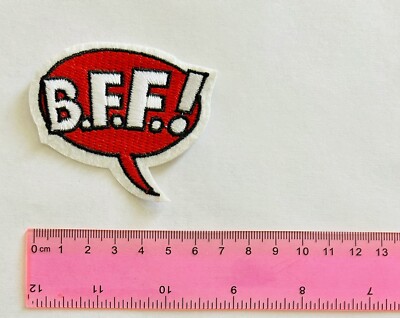 BFF Best Friends Forever Iron On Patch | eBay