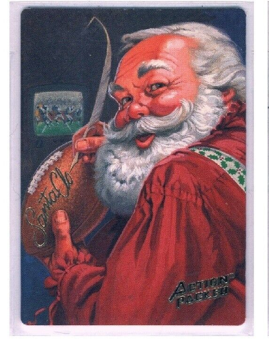1993 Santa Claus ~ Action Packed 'Happy Holidays' NFL Properties [Team ...