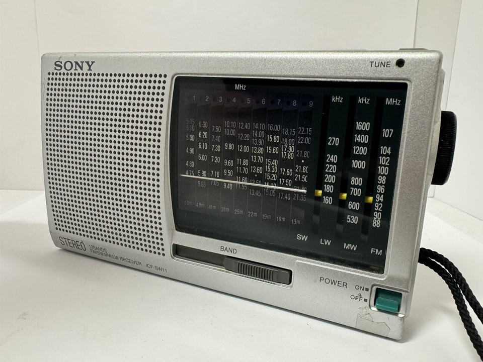 Sony ICF SW 11 Shortwave Radio fully working tested Used | eBay