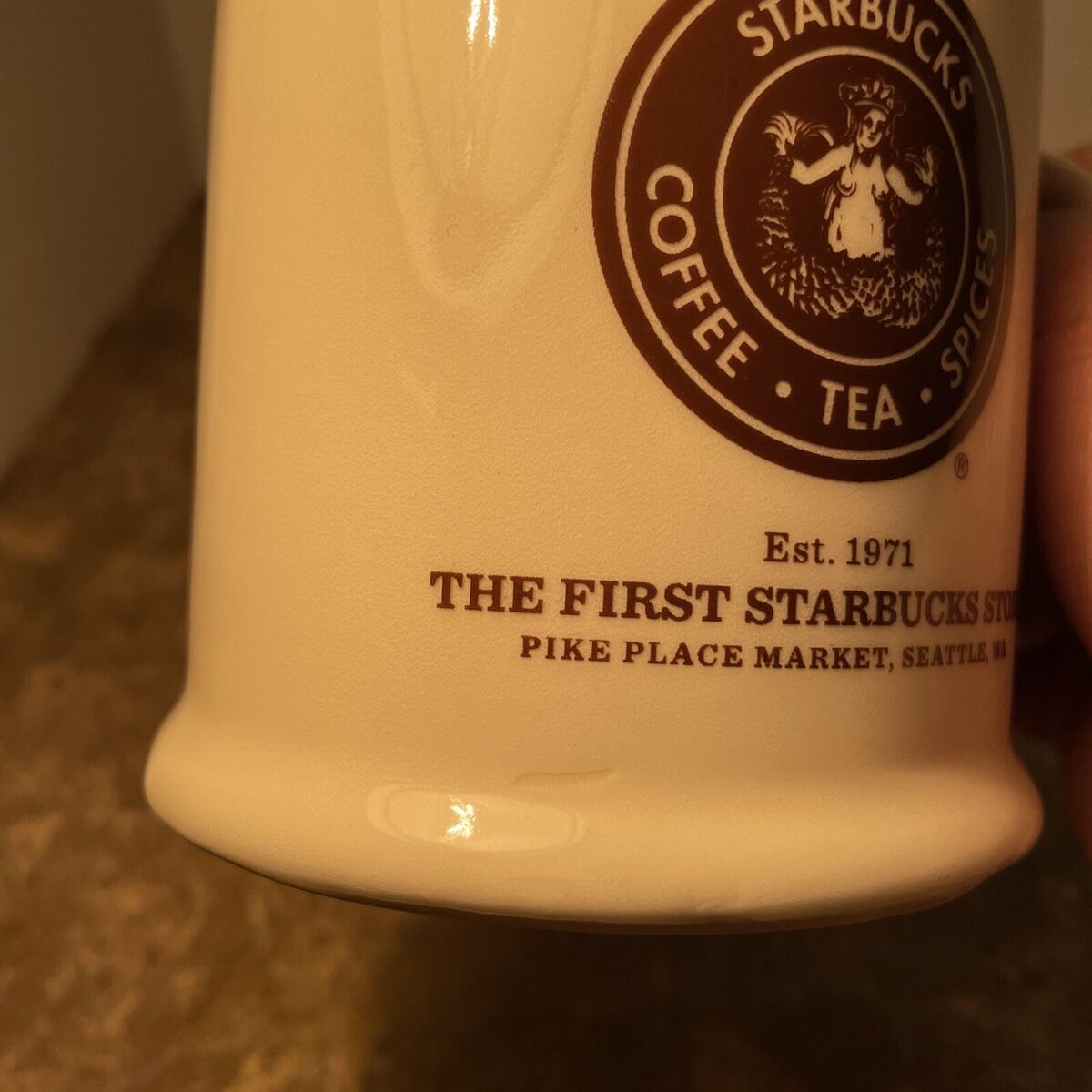 Vintage The First Starbucks Store Pikes Place Est. 1971 Vintage The First Starbucks Store Pikes Place Est. 1971