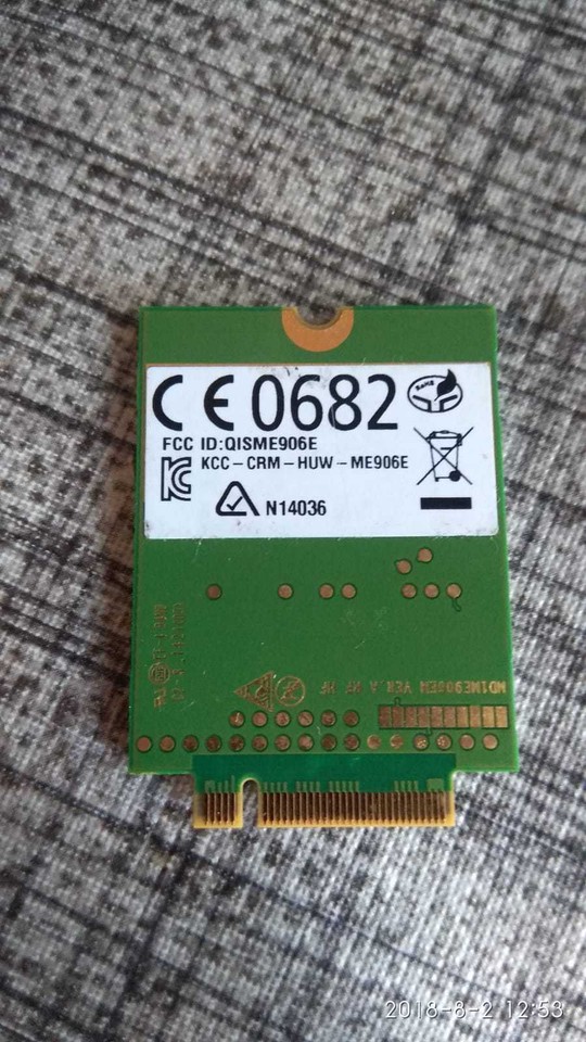 ÚLTIMO MODULO HUAWEI ME906E 4G LTE -- WWAN WLAN WIFI TARJETA RED SIM ...