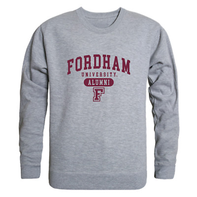 Fordham University Rams FU Alumni Crewneck Sweatshirt Sweater | eBay