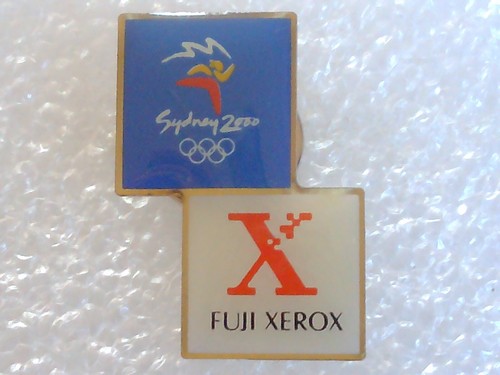 Olympic Games Collectable Sydney 2000 Australia Fuji Xerox Badge-Pin ...