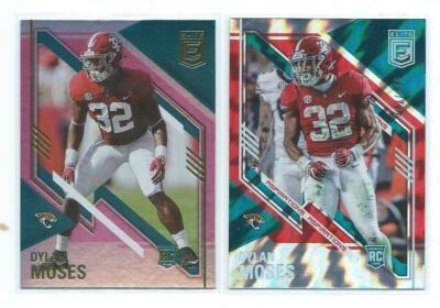 2021 Elite-Dylan Moses Aspirations /499 & Pink Rookie-Jaguars/Alabama ...
