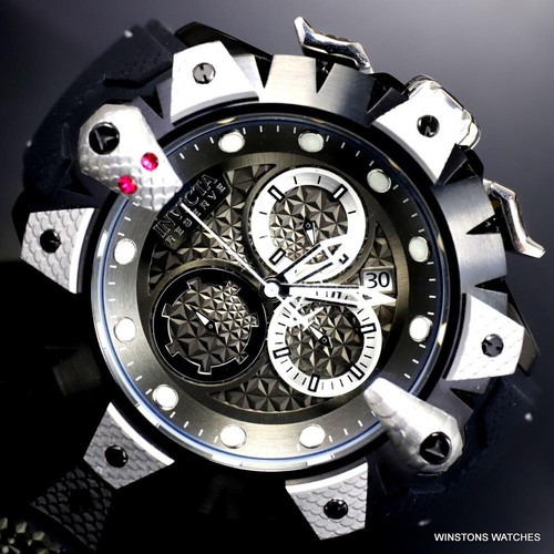 Invicta+Reserve+Men%27s+52mm+Venom+Viper+Swiss+Quartz+Chronograph+Strap ...