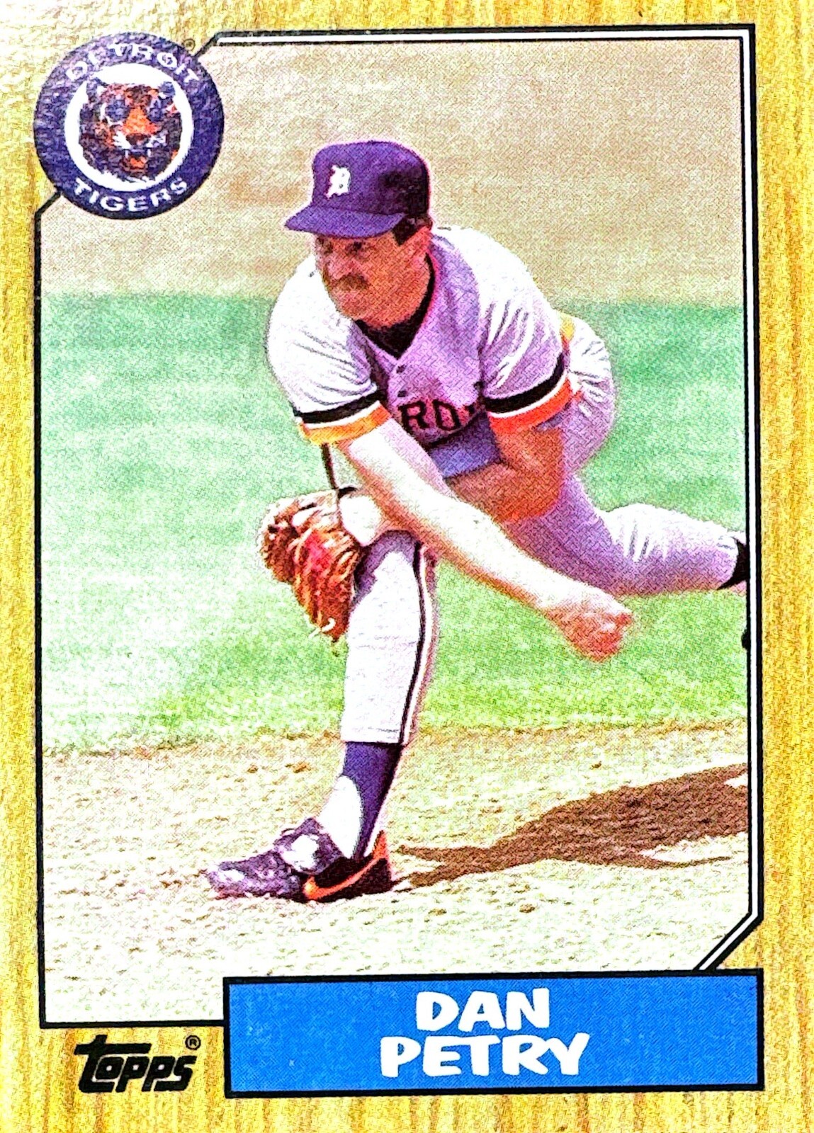 1987 Topps #752 - Dan Petry - Detroit Tigers Baseball Card | eBay