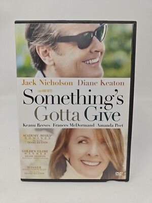 Something's Gotta Give DVD Widescreen 2003 (Jack Nicholson, Diane ...