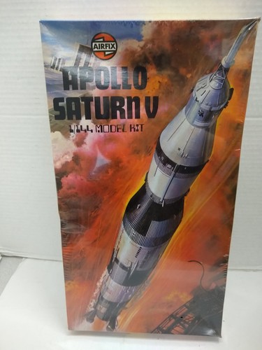 Airfix 9170 1/144 Scale Apollo Saturn V Rocket Ship Plastic Model Kit ...