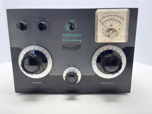 E.F. Johnson Viking Matchbox 250-23 Antenna Tuner – Balanced Line ...