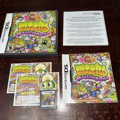 Moshi Monsters Moshling Zoo Nintendo DS 3DS (CIB w/manual) Tested | eBay