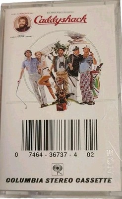 CADDYSHACK Movie Soundtrack Columbia Stereo Audio Cassette Rare Vintage ...