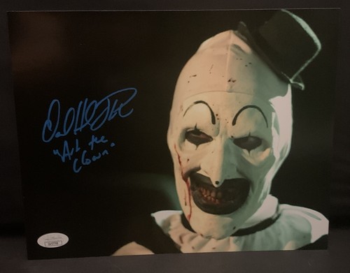 David Howard Thornton Signed Autographed Art the Clown Terrifier 8x10 ...