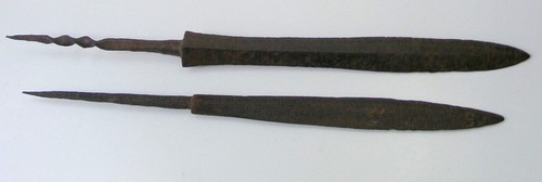 Cambodia. Pole Arms ca 1500 Khmer Empire pole-arm heads (2). | eBay