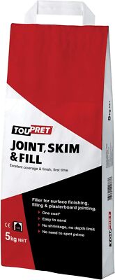 5kg Toupret Joint, Skim & Fill Surface Finishing Filler | eBay