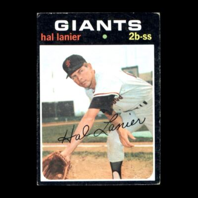 Hal Lanier 1971 Topps San Francisco Giants #181 Set Filler! | eBay