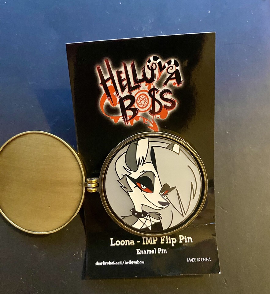 Helluva Boss Limited Edition Pin: Loona IMP flip Pin **NEW** | eBay