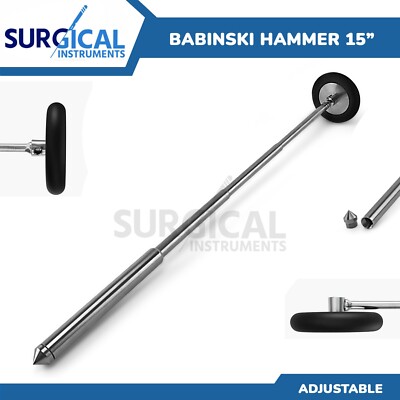 Telescopic Neurological Babinski Reflex Hammer For Physical Therapy ...
