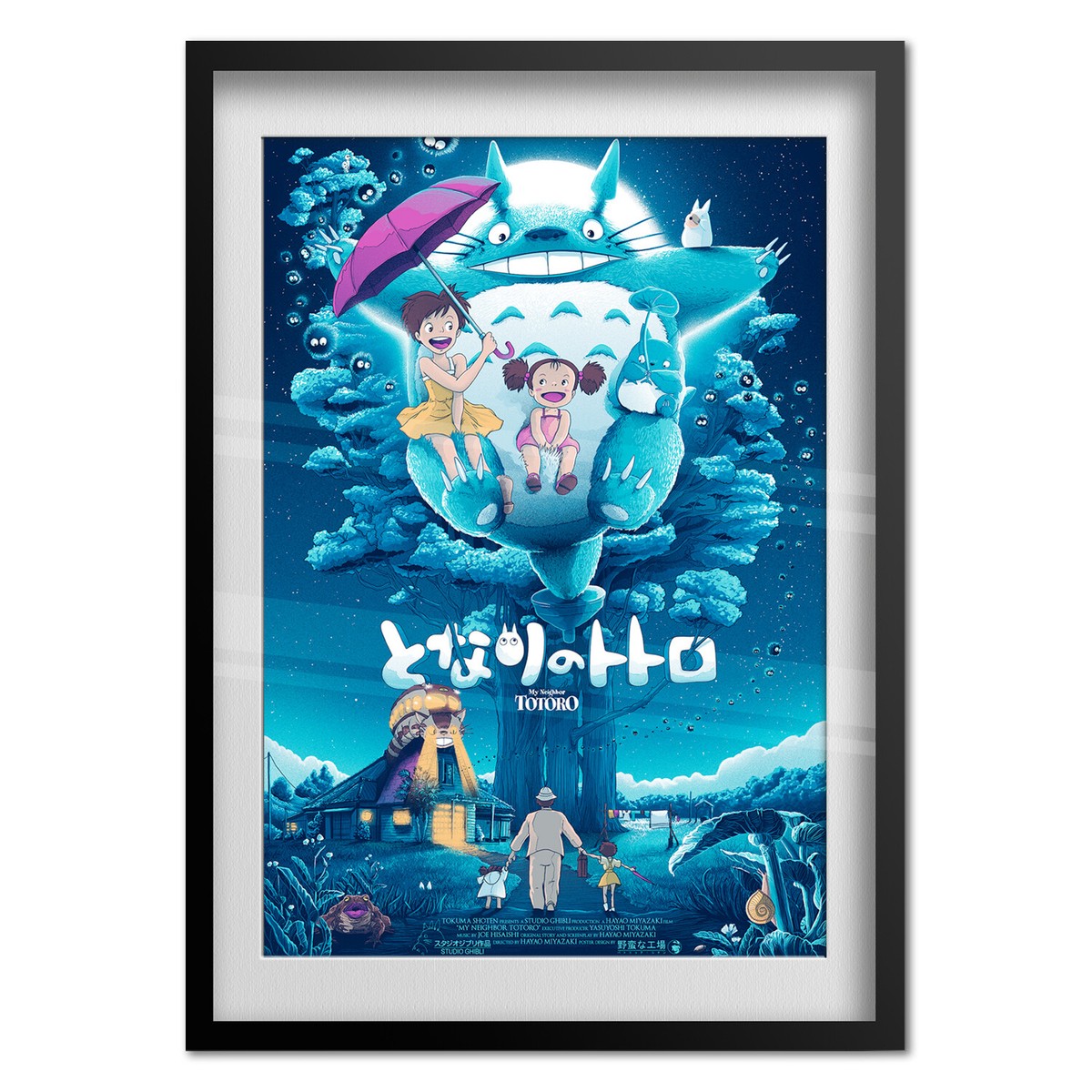 Totoro Poster Japanese