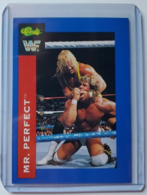 Mr. Perfect Curt Hennig 1991 Classic WWF Superstars Card #121 WWE WCW ...