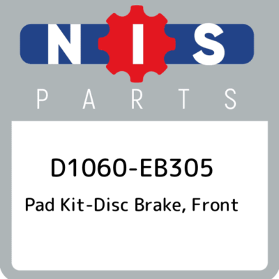 D1060-EB305 Nissan Pad kit-disc brake, front D1060EB305, New Genuine ...