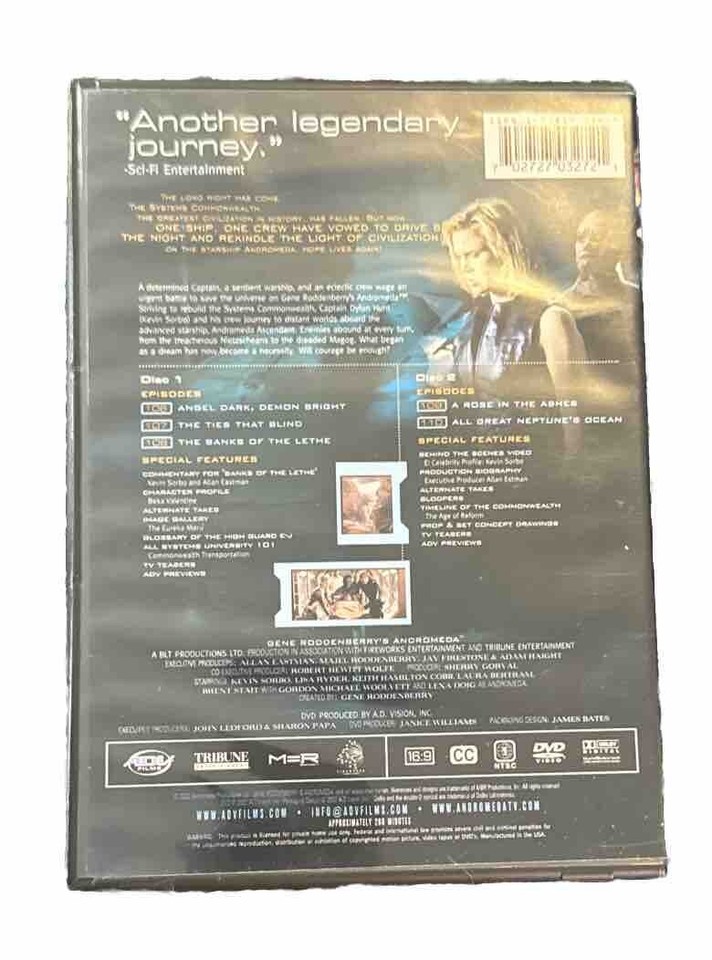 Andromeda Season 1 Collection 2 Kevin Sorbo, Lisa Ryder, Laura Bertram ...