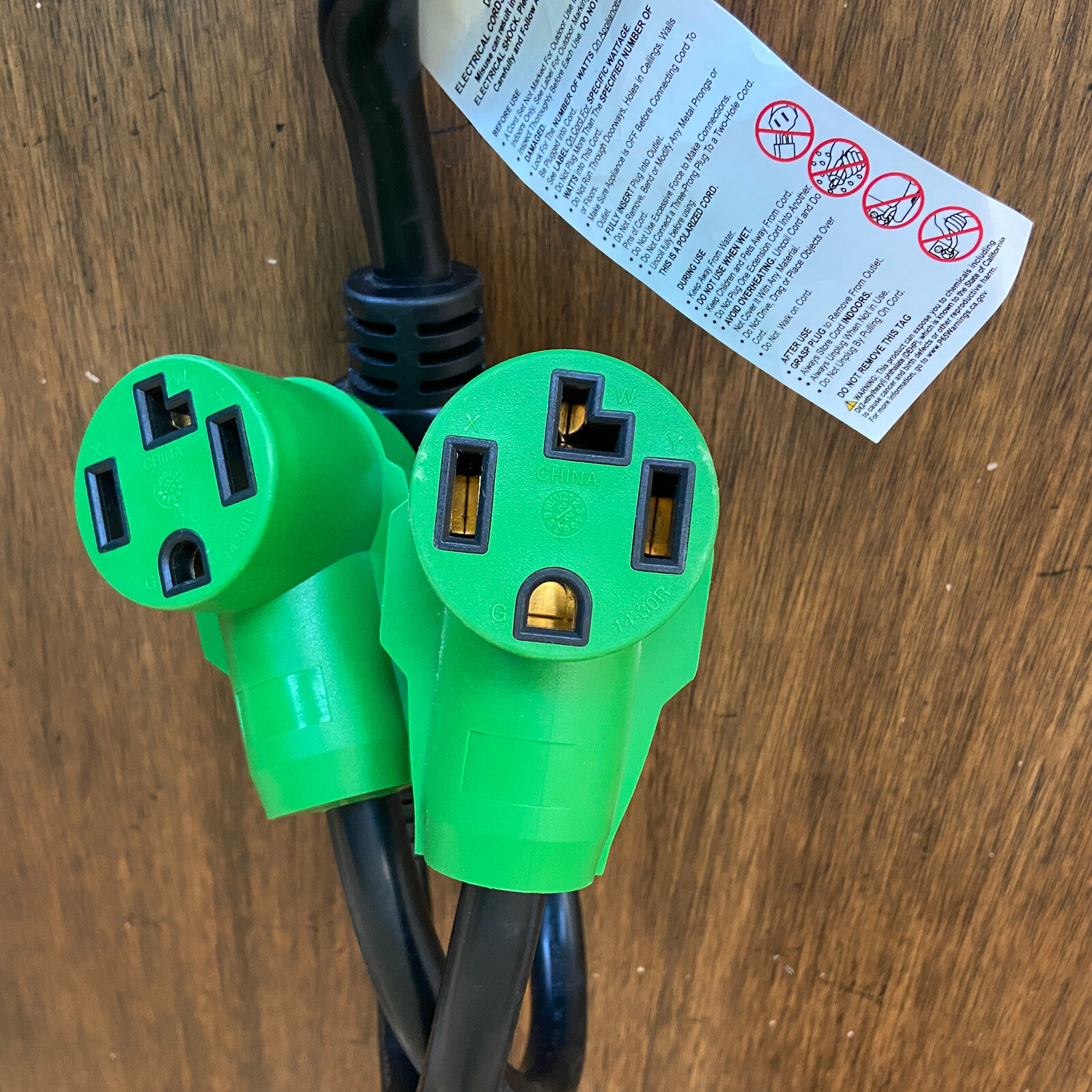 Dryer outlet splitter NEMA 14-30 for EV charger charging manual switch ...