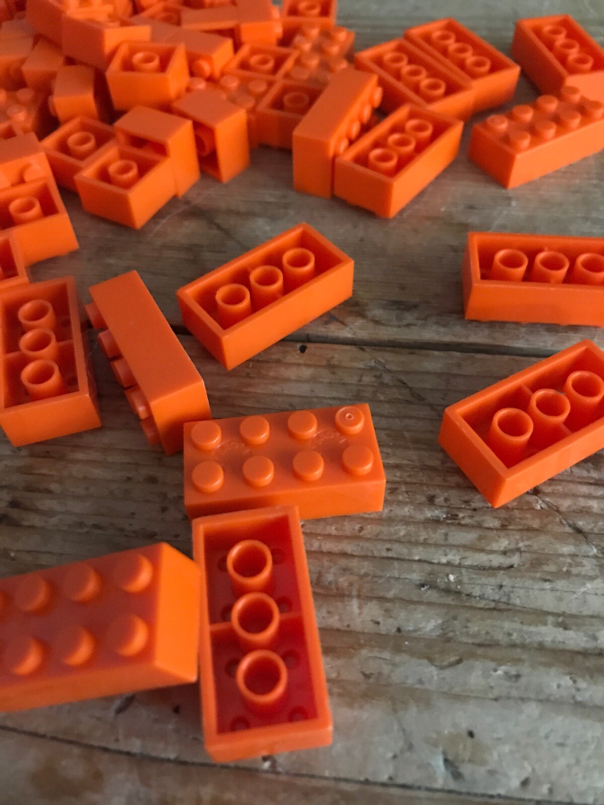 99 Lego Orange Bricks From The 70’s | eBay