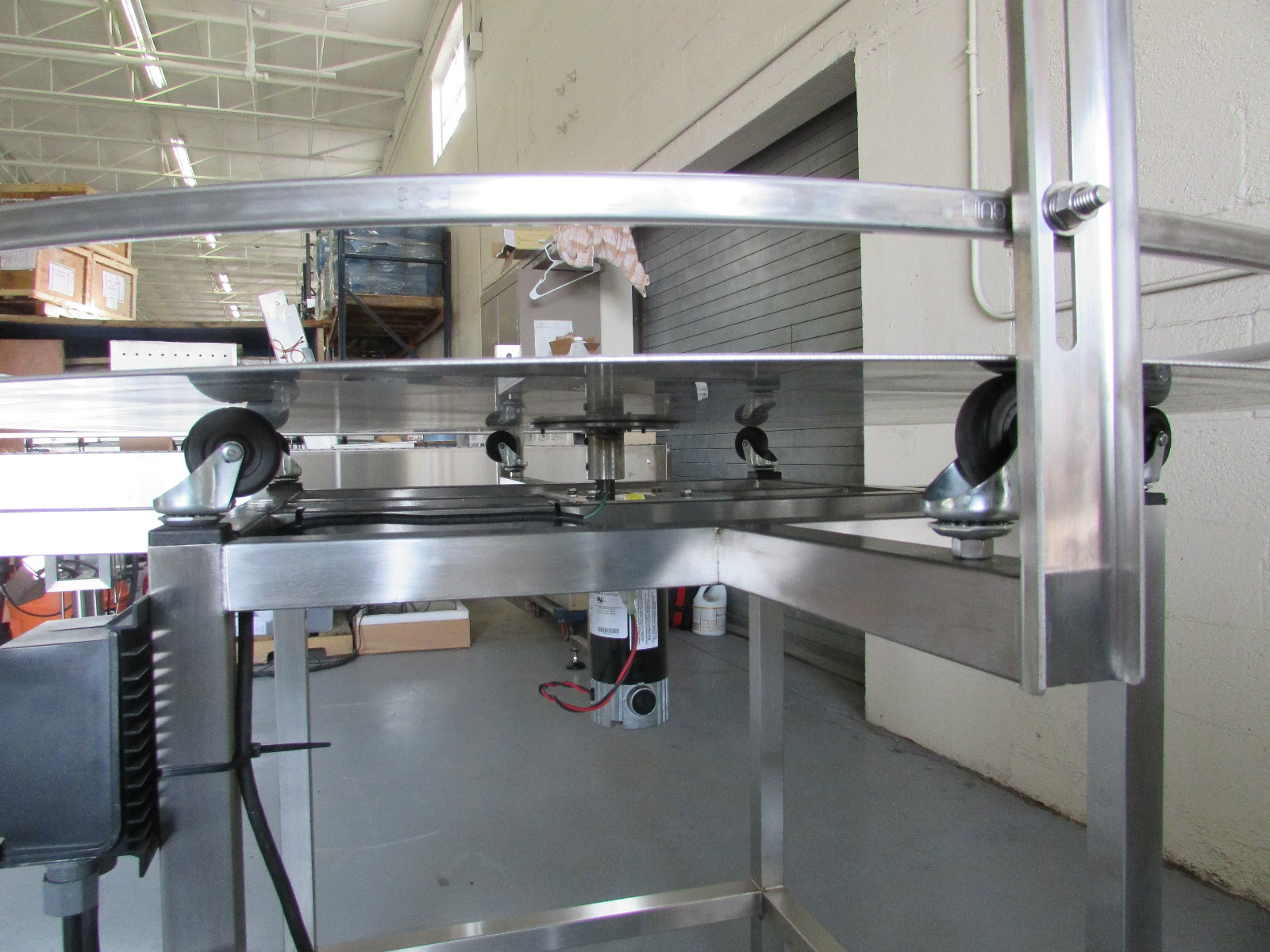 DEPENDABLE EQUIPMENTS ACCUMULATION TURNTABLE 36" DIAMETER | eBay