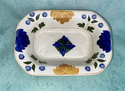 Adams Pottery England B623 Rectangle Serving Bowl ANTIQUE Floral Series ...