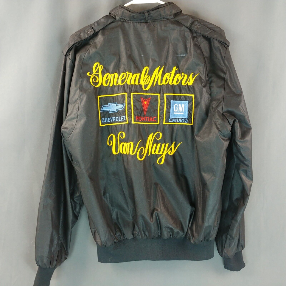 Vtg Van Nuys GM Jacket Pontiac Canada Gen 4 Z 28 90s Size MED | eBay