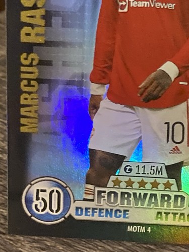 2021-22 Topps Match Attax UCL Extra - Man of the Match #MOTM 4 Marcus Rashford | eBay