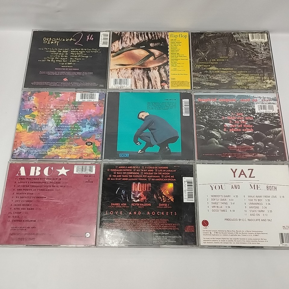 Lot Of 27 CDs Vintage 80s 90s Alternative Alt Rock Rare OOP Albums | eBay