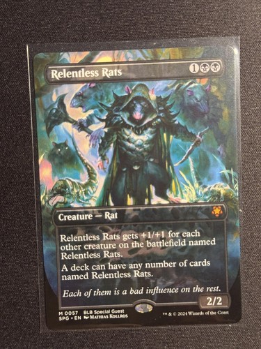 Special Guests Relentless Rats (Borderless) #57 MTG NM | eBay