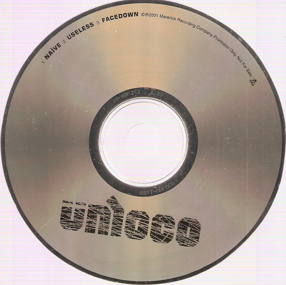 Unloco CD Single Demo Promo EP Promotional Naive+Useless+Facedown ...