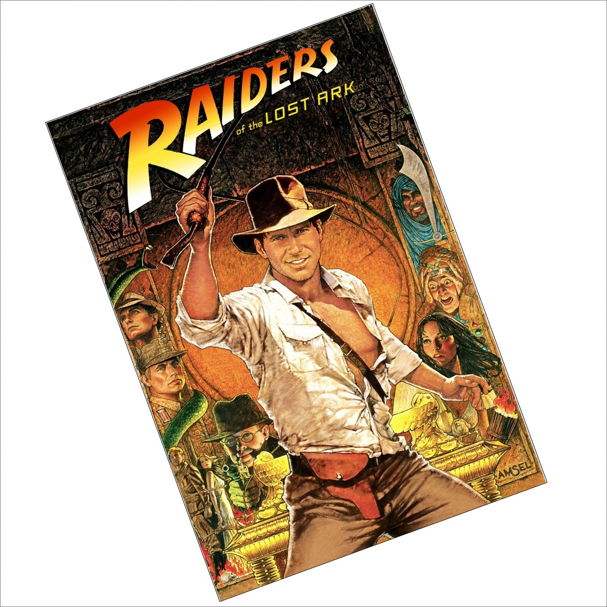 Raiders Ark Quotes Mezco One:12 Collection Indiana Jones Raiders Of