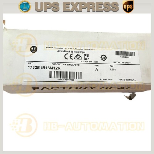 Free Tax 1732E-IB16M12R AB ArmorBlock 16 Point Input Spot Goods #CGDM ...