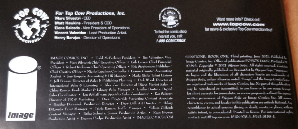 Sunstone Book 1 One - Hardcover By Stjepan Sejic | eBay