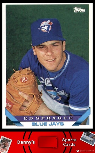 1993 Topps #659 Ed Sprague Toronto Blue Jays Baseball Card | eBay