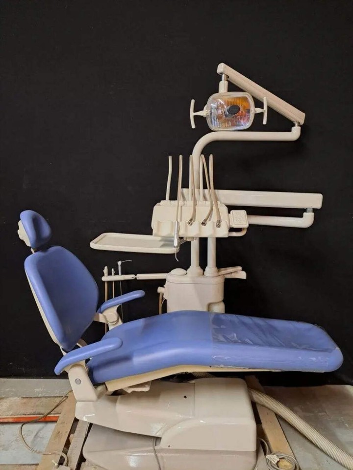 Adec 1221 Dental Patient Chair Pkg Euro Whip Delivery 6300 Light | eBay