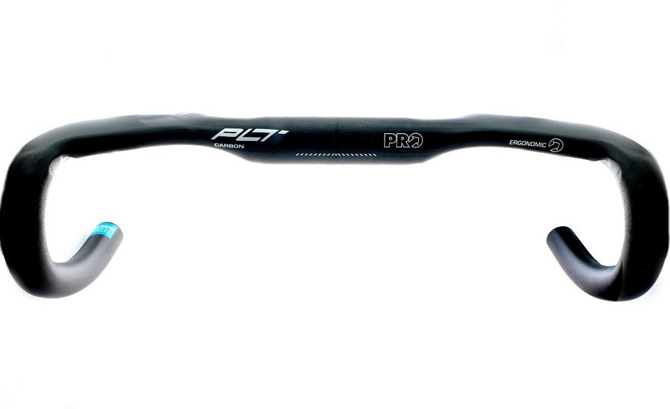 Shimano PRO PLT ERGO Carbon Bike Handlebar/Drop Bar,Compact Black, 31 ...