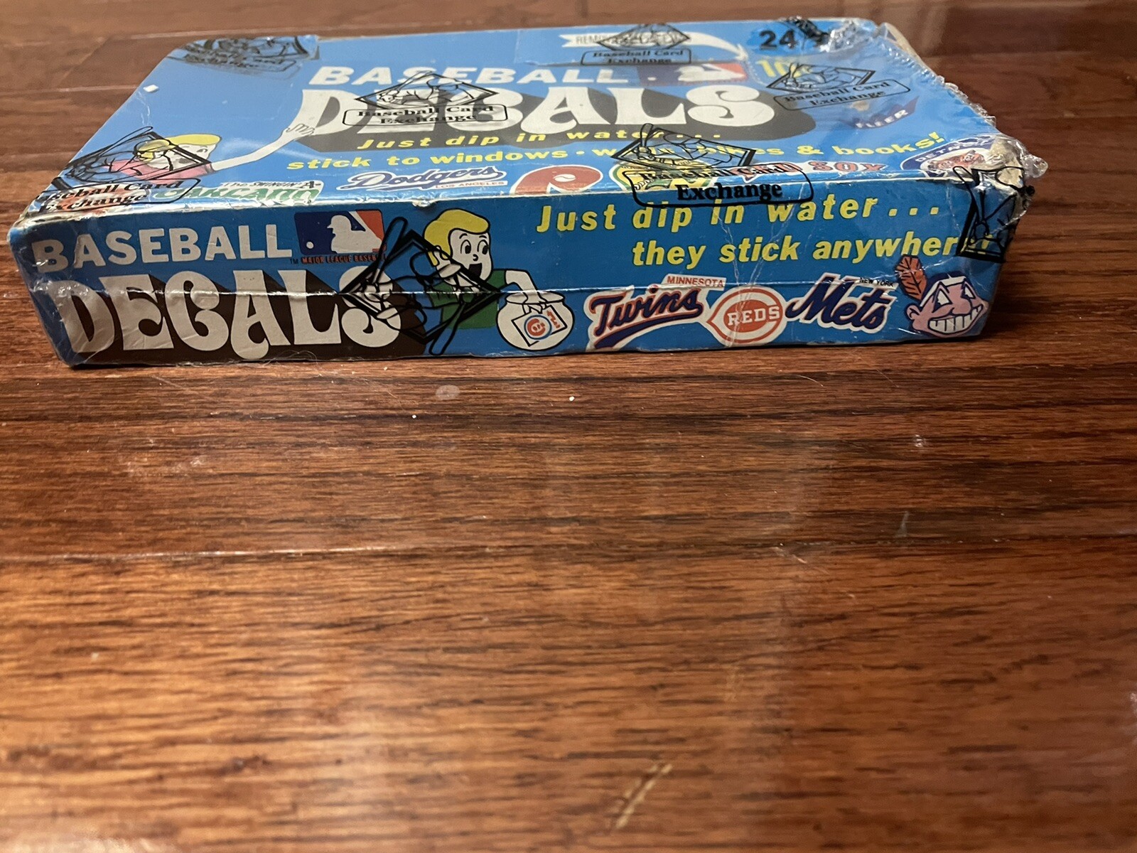 1971 Fleer Baseball Decals Wax Box Unopened BBCE Authenticated Sealed ...