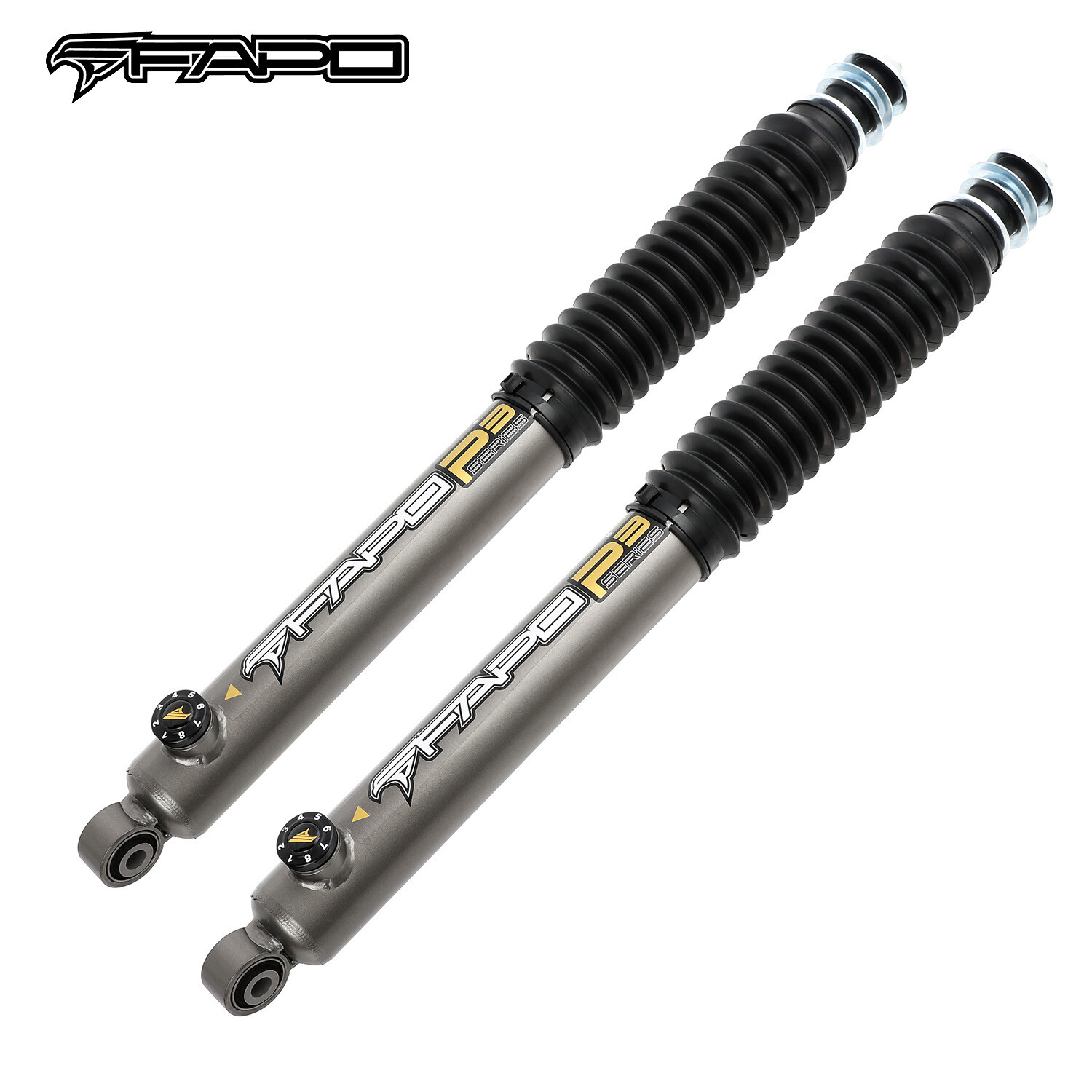 FAPO P3 8-Stage Full Set 3-3.5" Lift Struts For Toyota Tacoma 2005-2024 ...
