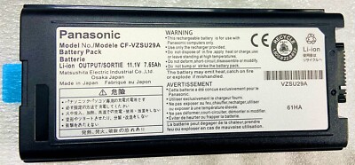 Genuine CF-VZSU29U CF-VZSU29A Battery Panasonic Toughbook CF-29 CF-51 ...