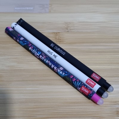 Legami Erasable Gel Pens Single Pens | All colours | 0.7mm | UK Free ...