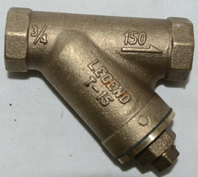 Legend Valve 3/4 Inch Y Strainer Female End Connection 105-504NL | eBay