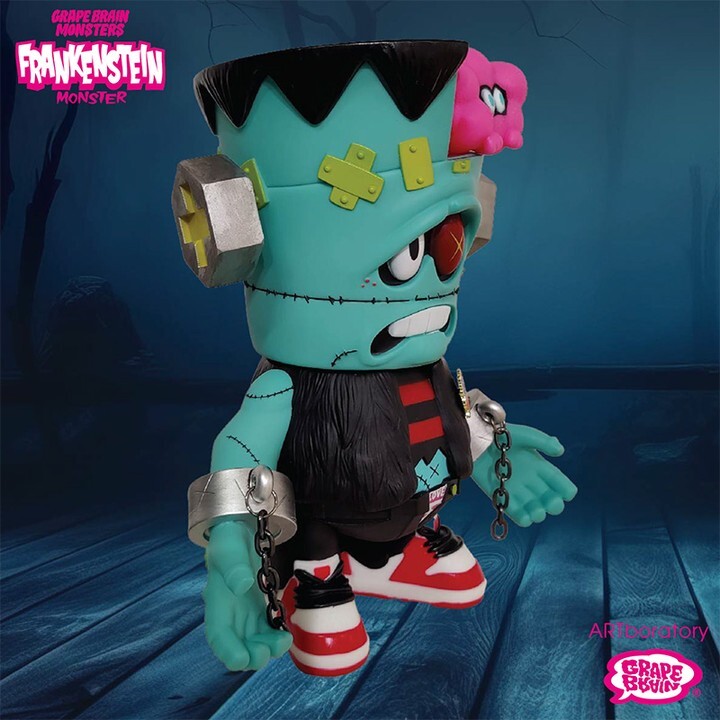 Grape Brain Monsters ARTboratory Frankenstein Designer H24CM Vinyl ...
