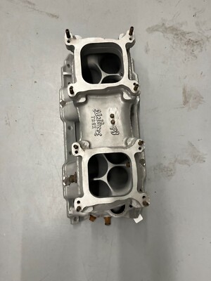 Original Edelbrock TR2X BBC Intake Manifold | Bare | Gasoline ...