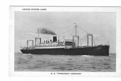 PRESIDENT HARDING (1922) was PRESIDENT TAFT (1921 and LONE STAR STATE ...