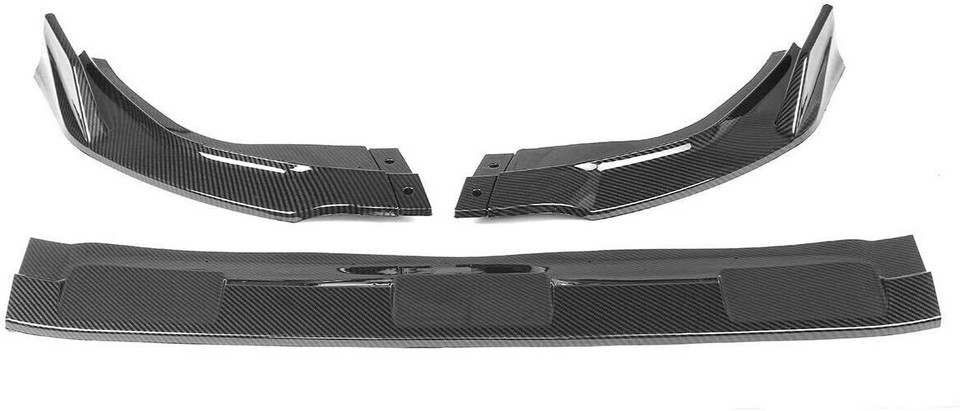 3 Pcs Fits for RAV4 2019-2022 Front Bumper Lip Chin Spoiler Splitters ...