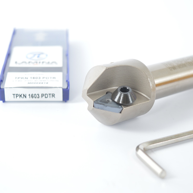 1pc TP45 C20-32-120 +10pc TPKN 1603 PDTR CNC straight shank cutter ...